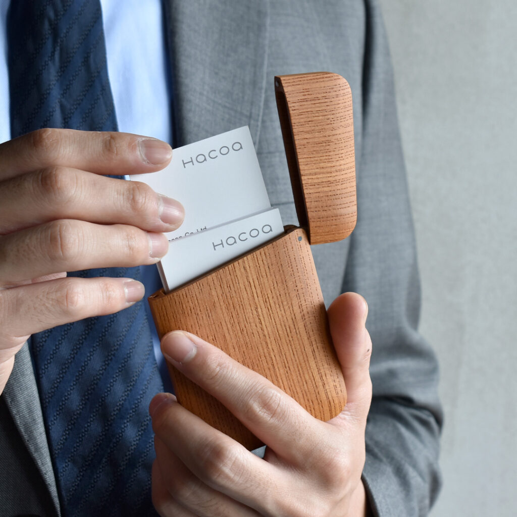 Desk Calendar Eternal / Card Case Gentle「ケヤキ」 | 木製雑貨店 ハコアダイレクトストア