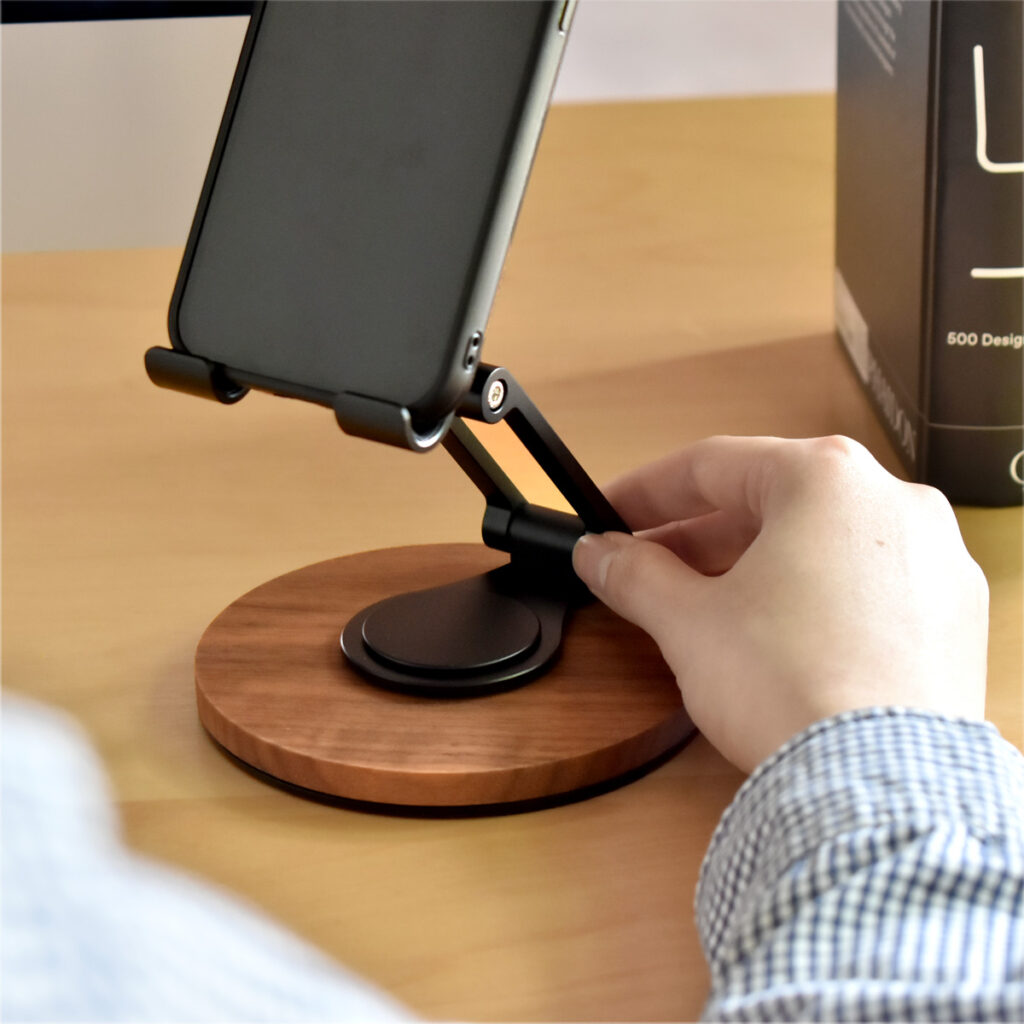 Smartphone Stand Adjustable | 木製雑貨店 ハコアダイレクトストア | Hacoa公式