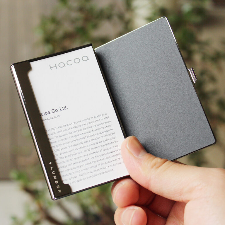 【黒柿・檜】CARD CASE | 木製雑貨店 ハコアダイレクトストア